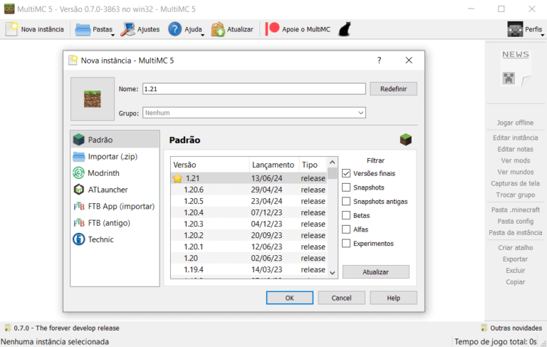 Melhores Launchers de Minecraft - Inforcraft