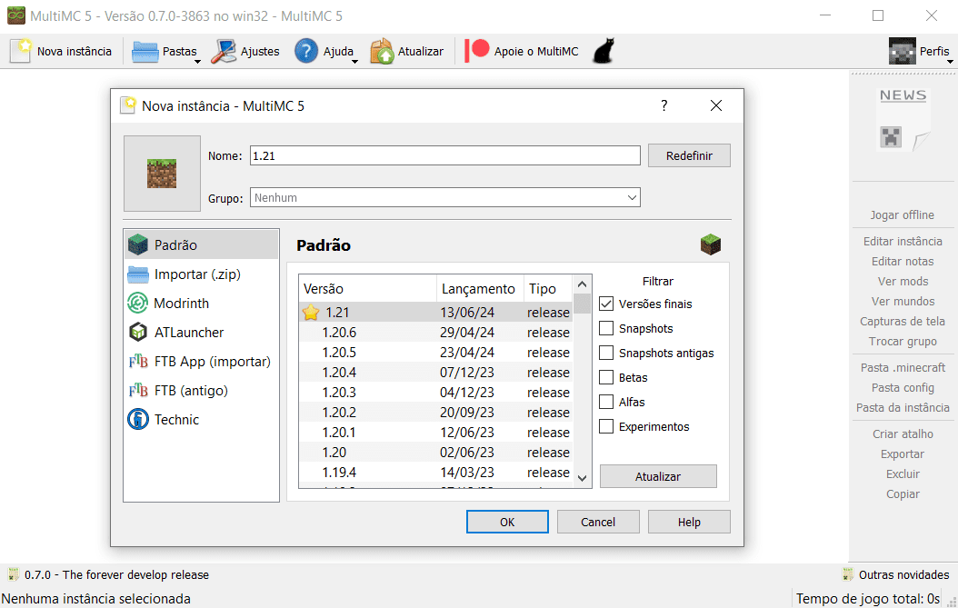 Melhores Launchers de Minecraft - Inforcraft