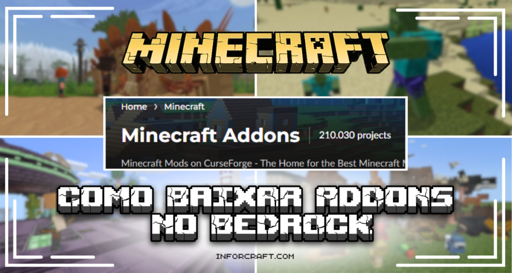 Como Baixar Addons no Minecraft Bedrock - Inforcraft